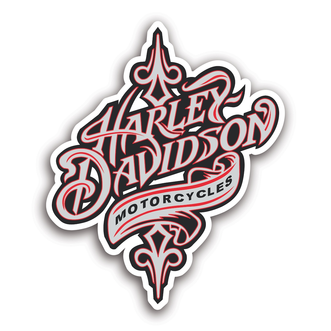 Custom Made Genuine Vinyl Stickers Decals 3 and 5 Harley Stickers ...