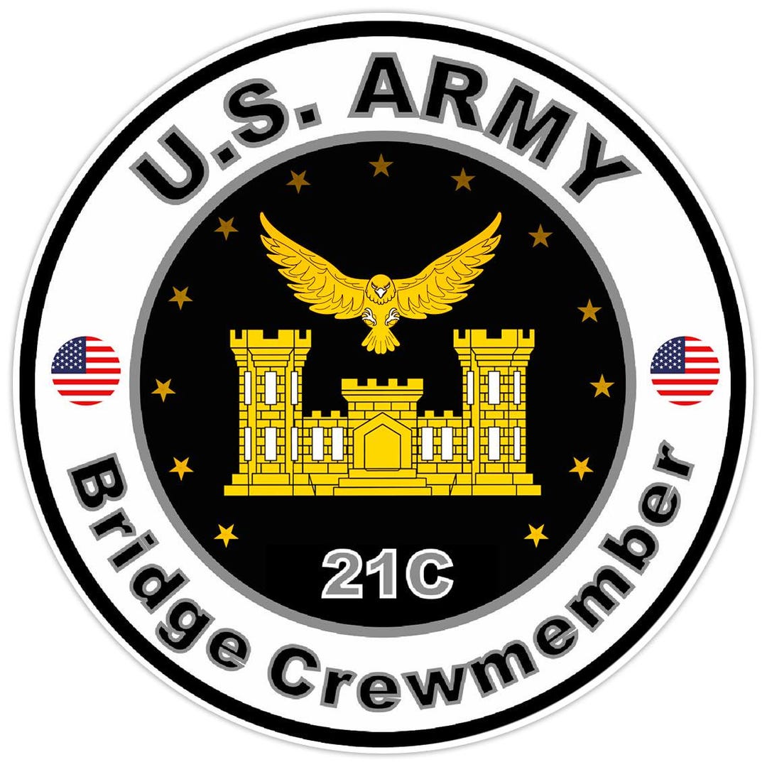2 (pieces) 3" and 5" Stickers N Decals - Bridge Crewmember Sticker ...