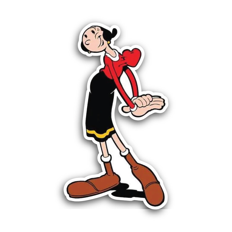 Popeye Vinyl Decal - Etsy