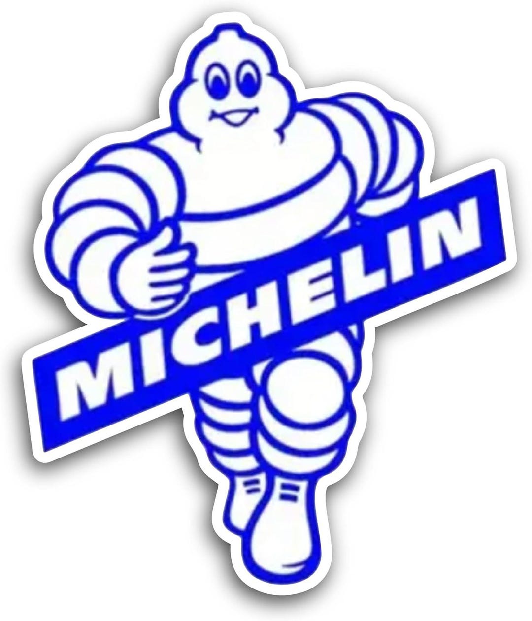 2 (pieces) 3" and 5" Michelin Sticker, Waterproof Vinyl Decals for Many ...