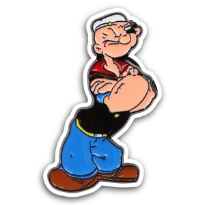 Popeye Vinyl Decal - Etsy