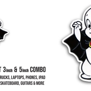 Custom Made Genuine Vinyl Stickers Decals 3 and 5 Casper Logo ...
