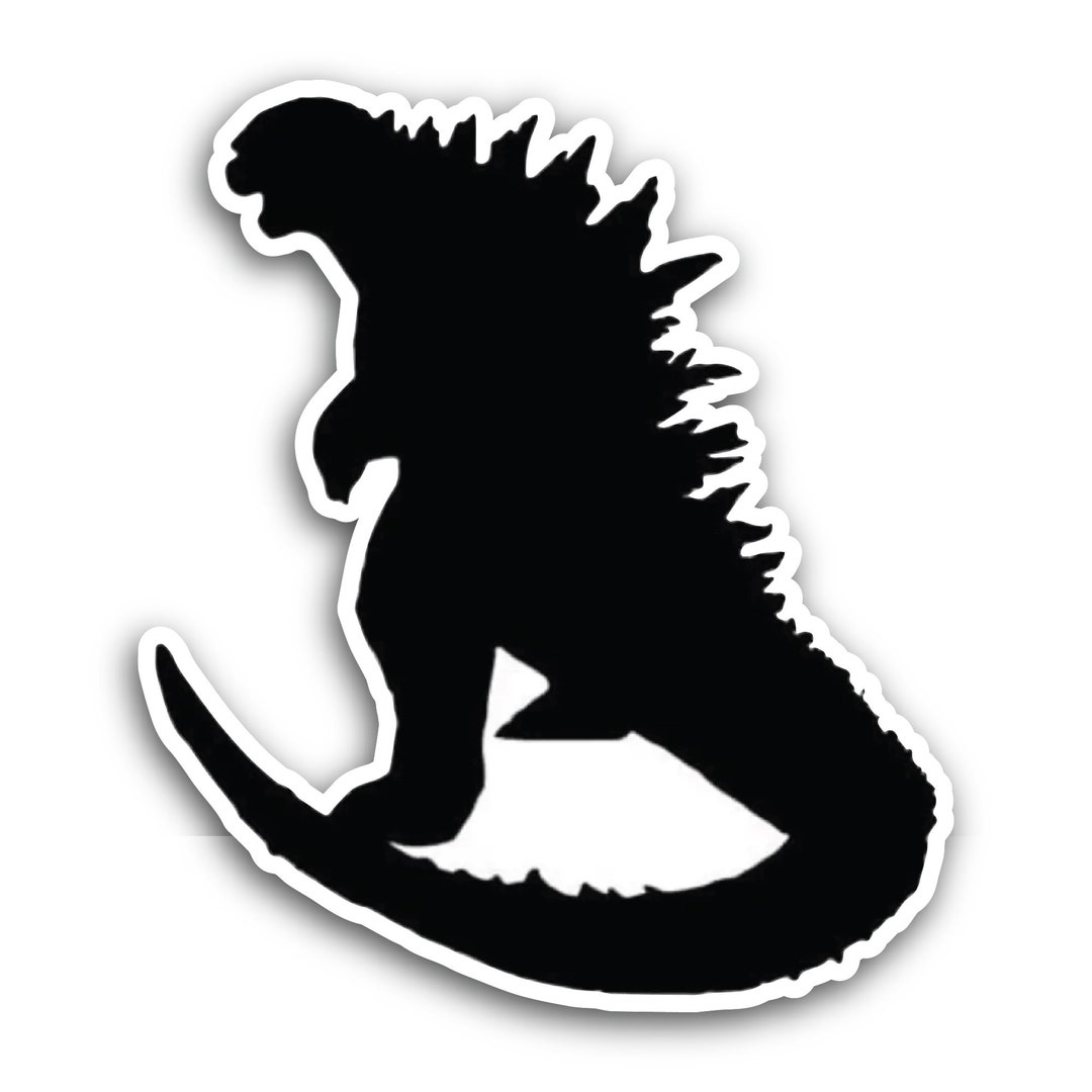 Custom Made Genuine Vinyl Stickers Decals 3 and 5 Godzilla Waterproof ...