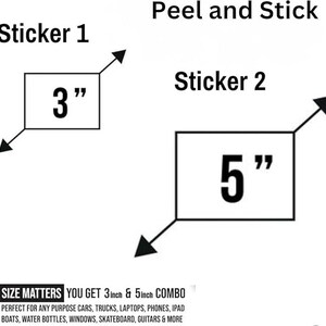 Custom Made Genuine Vinyl Stickers Decals 3 and 5jesus Saved My Life ...