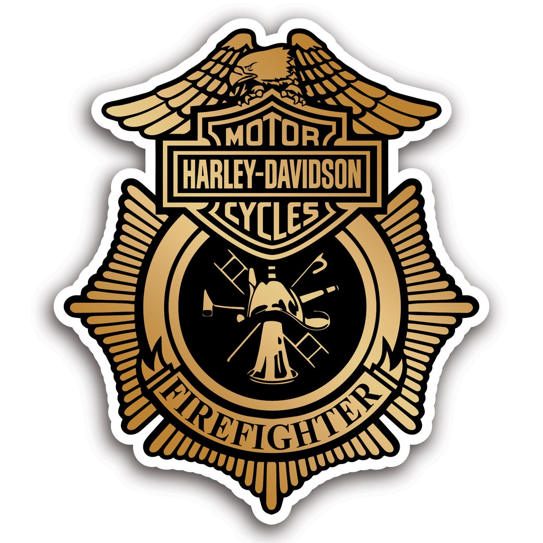 Custom Made Genuine Vinyl Stickers Decals 3" and 5" Harley Davidson ...