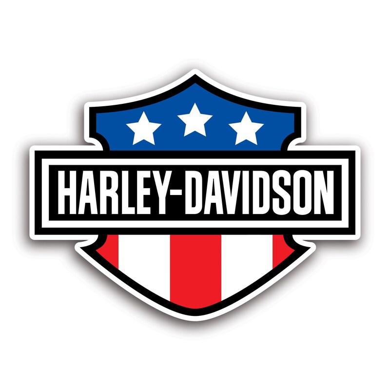 Harley Davidson Decal - Etsy