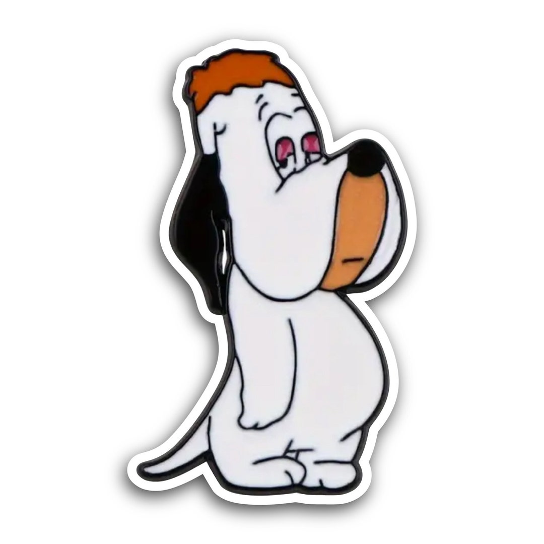 Custom Made Genuine Vinyl Stickers Decals 3" and 5" Droopy Dog 1 ...
