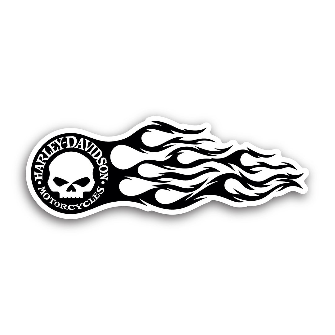 Custom Made Genuine Vinyl Stickers Decals 3" and 5" Harley - Davidson ...