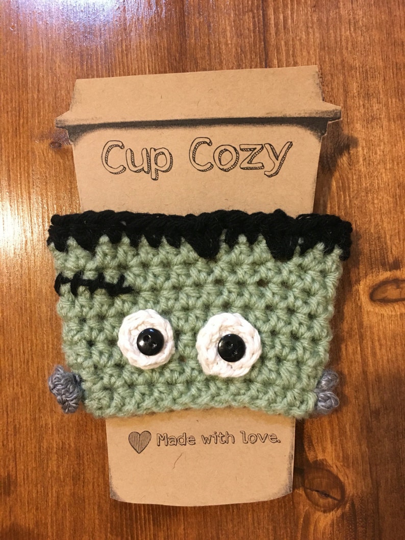 Frankenstein Coffee Sleeve - Etsy