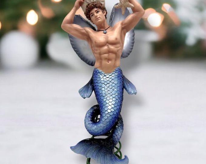 December Diamonds Angel Merman Comes Asta Tree Topper for Christmas ...