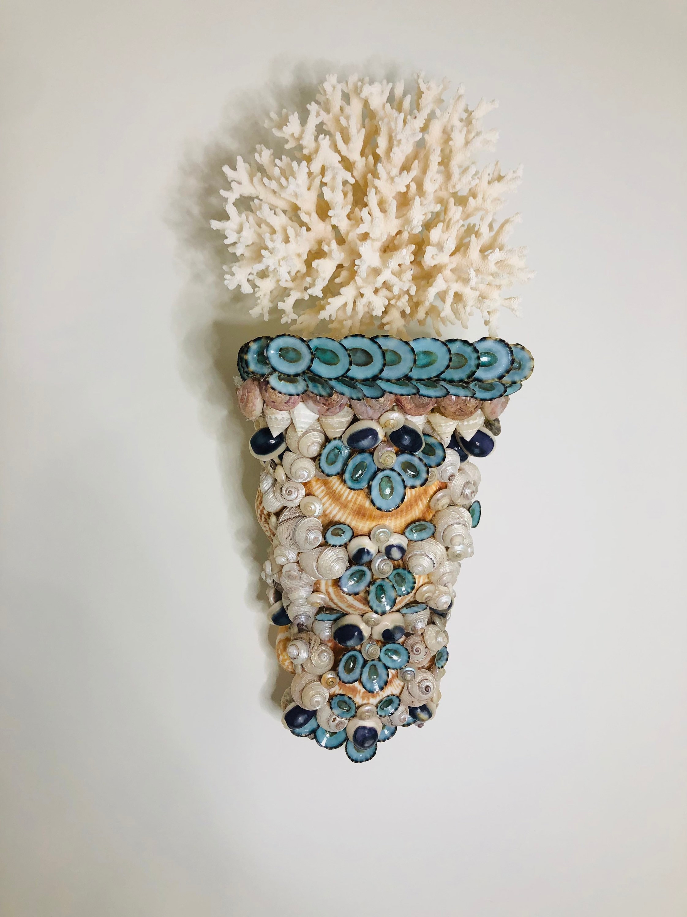 Seashell Wall Sconce Shelf for Home and Coastal Decor - Etsy