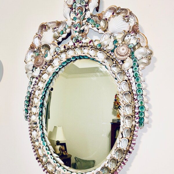 Seashell Mirror - Etsy