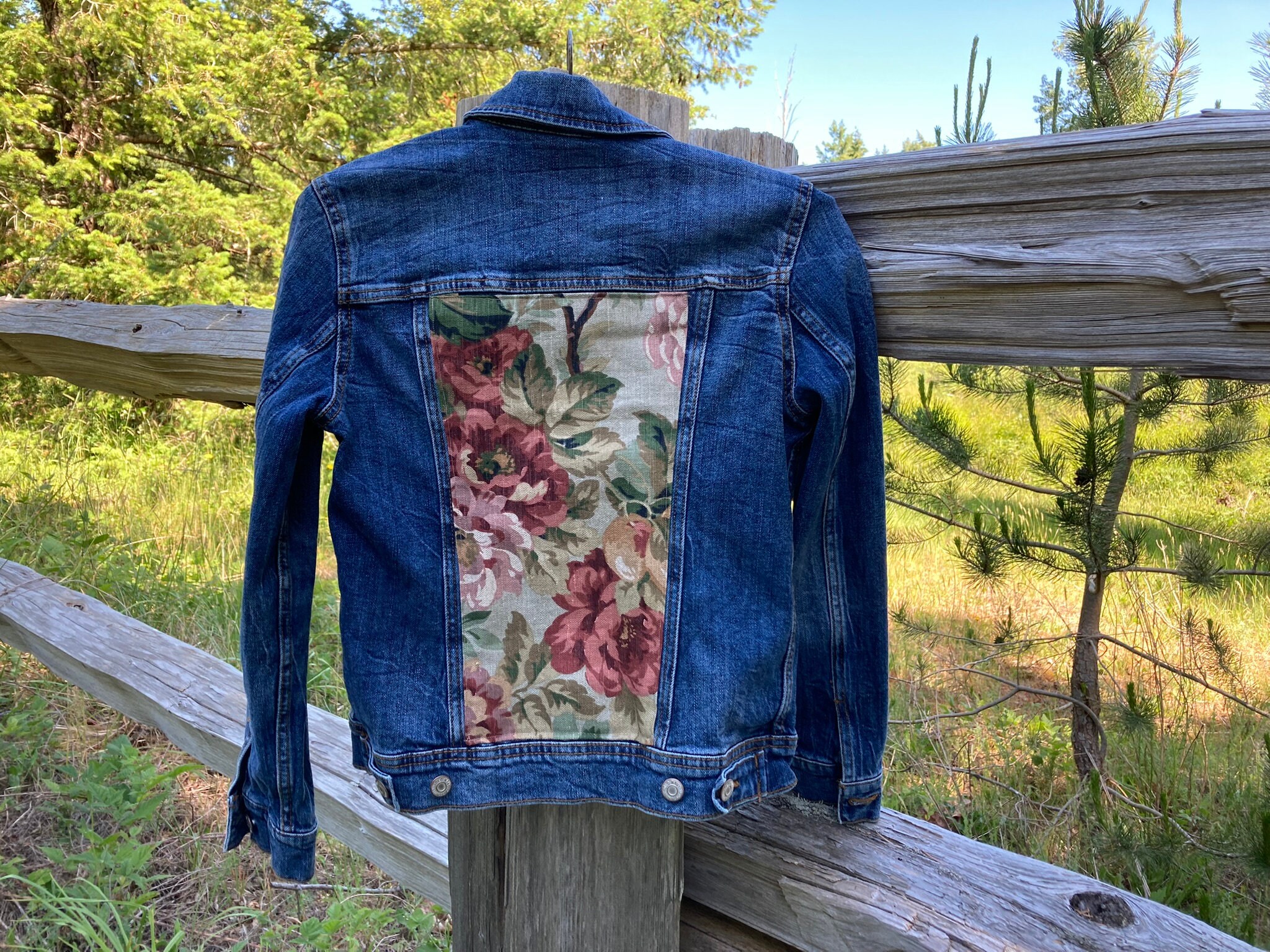Embellished Denim Jacket - Etsy