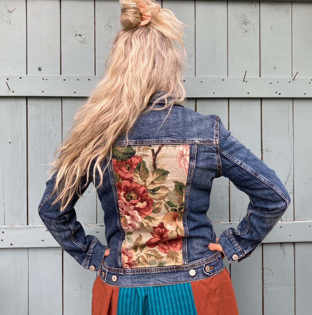 Embellished Denim Jacket - Etsy