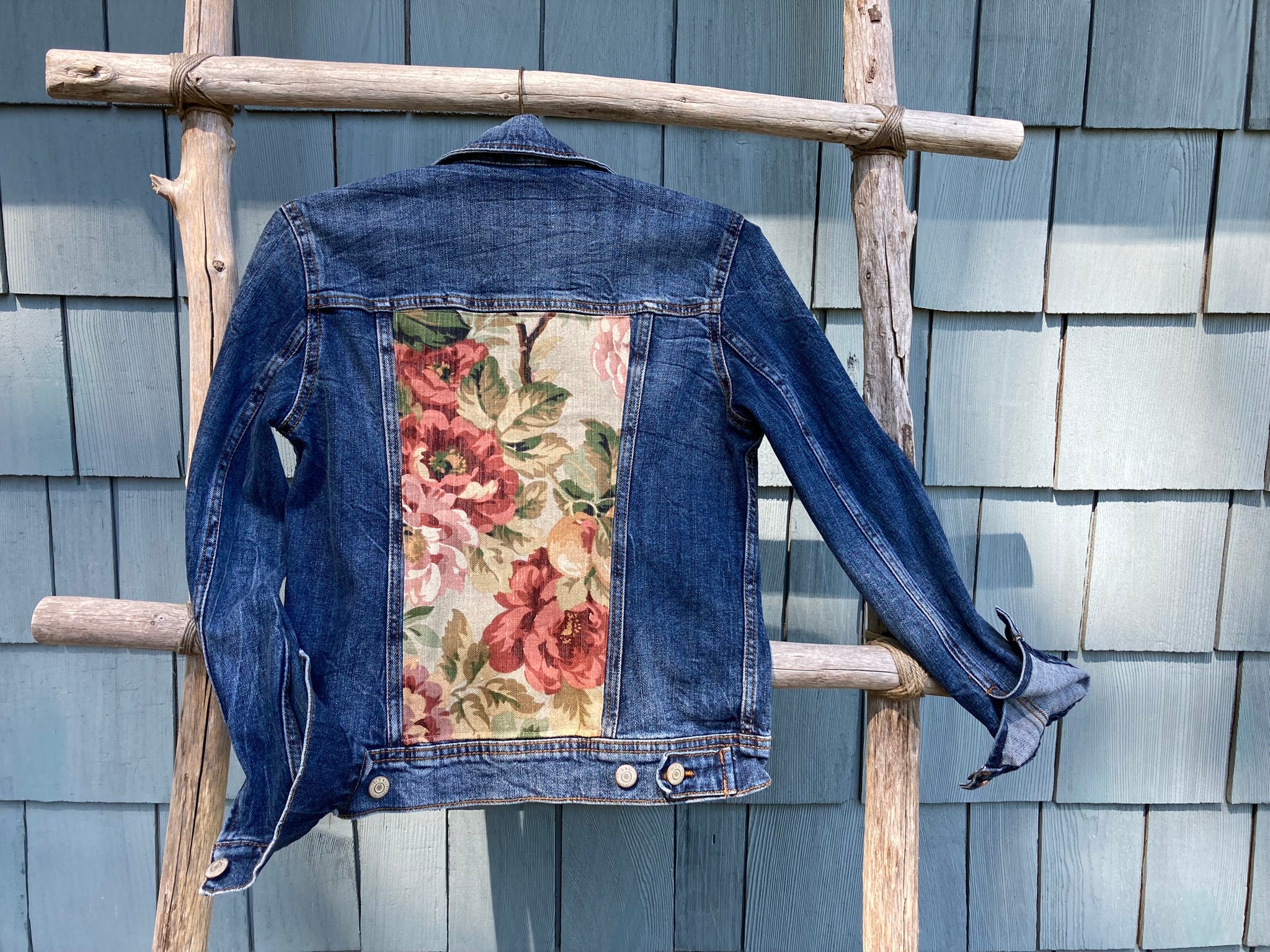 Embellished Denim Jacket - Etsy