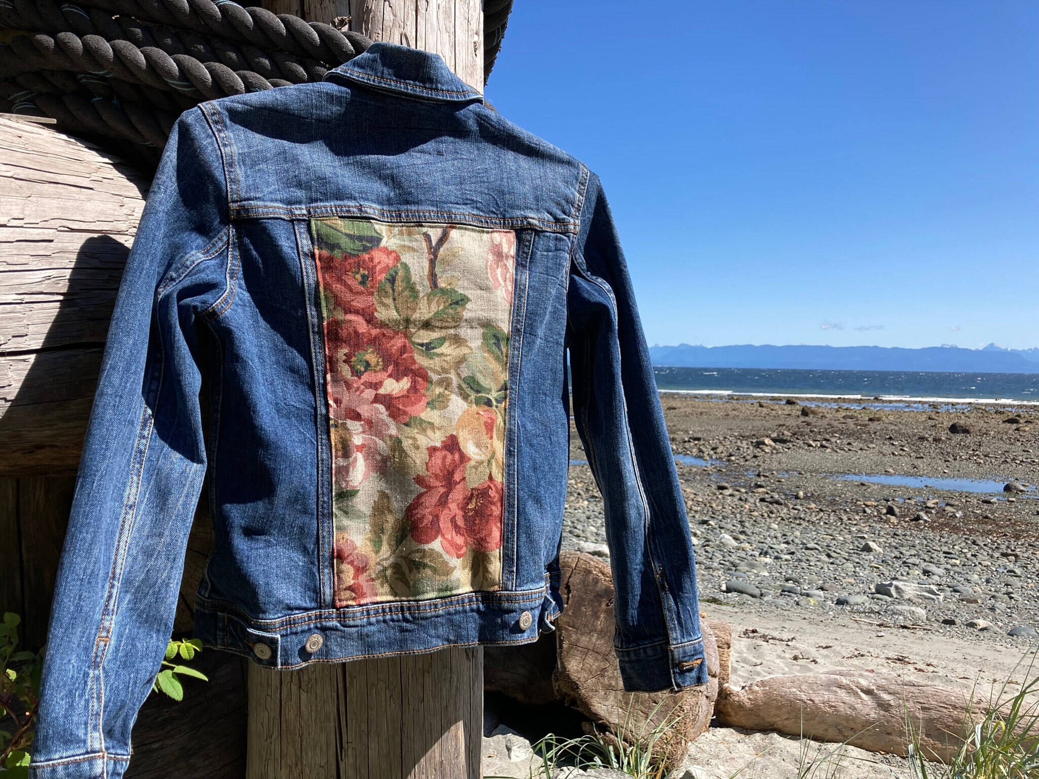 Embellished Denim Jacket - Etsy