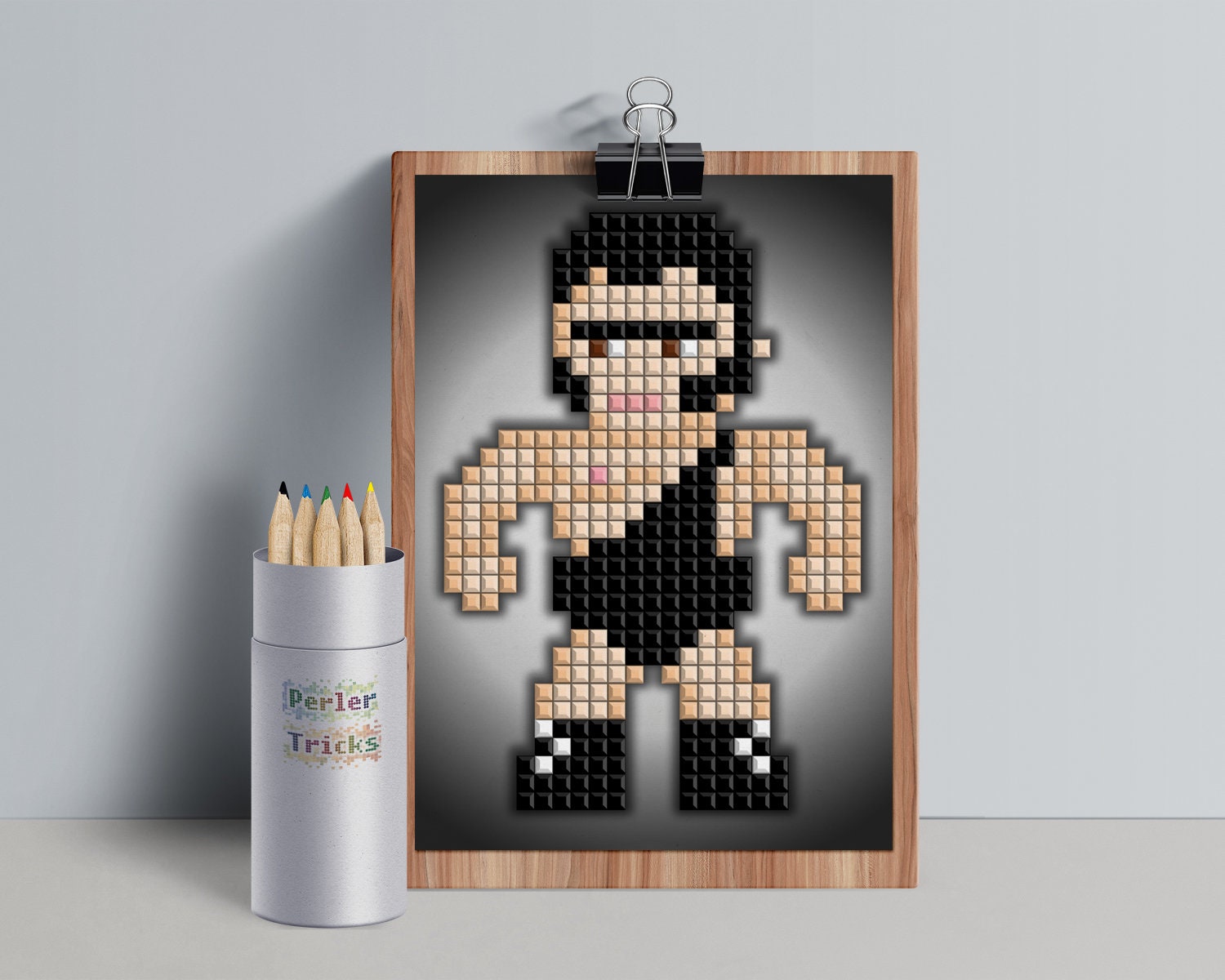 Andre the Giant 5x7 Postcard Digital Print Pixel Art - Etsy