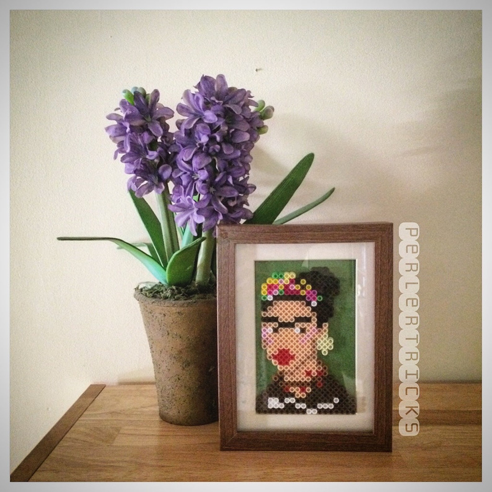 Frida Kahlo Perler Bead aimant 8 bit art histoire geekery - Etsy France