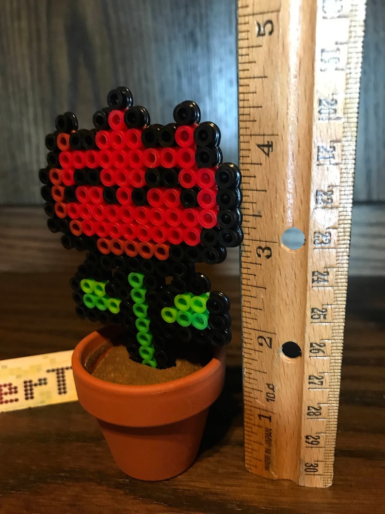 Perler Bead Potted Flower Plant 8bit Pixelated Classic - Etsy