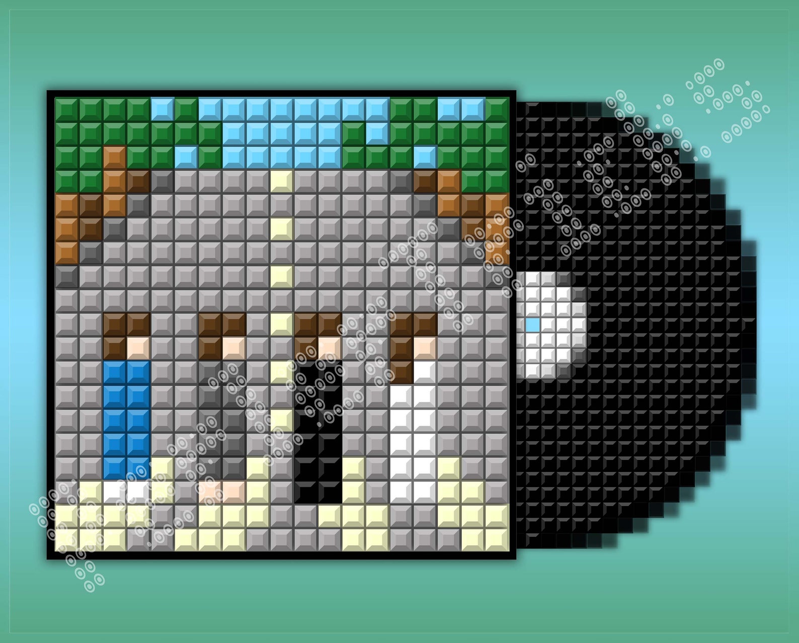 8bit Albums Series the Beatles Abbey Road 8x10 Digital - Etsy