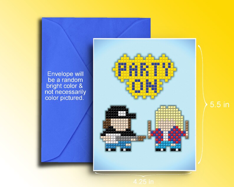 Party On Wayne's World Greeting Card Blank or - Etsy