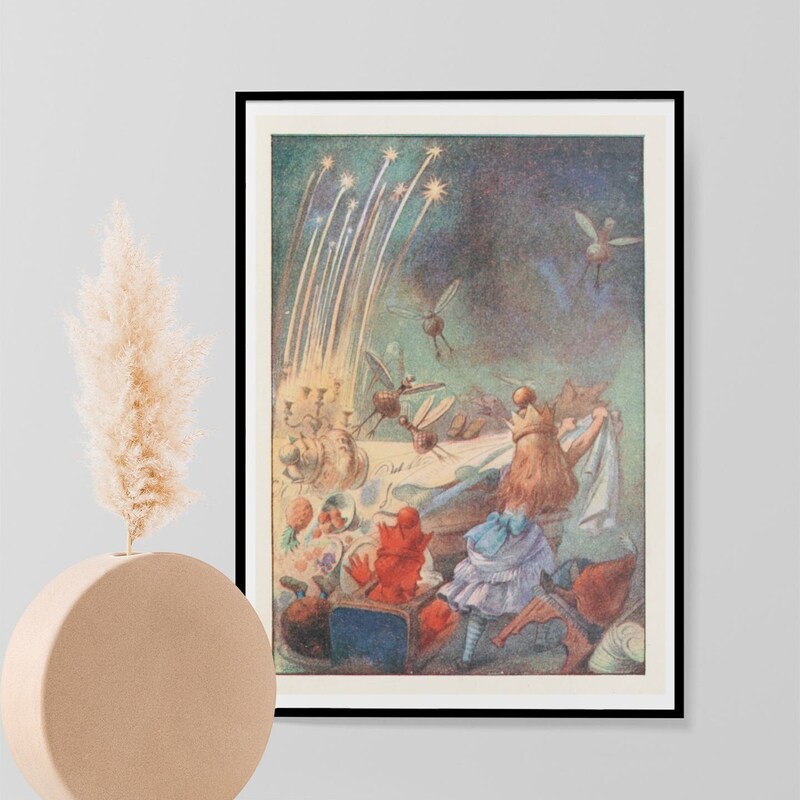 Alice in Wonderland Poster - Etsy Canada