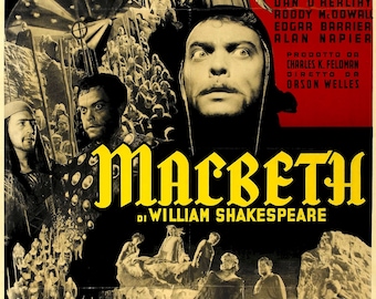 Orson Welles Poster - Etsy UK