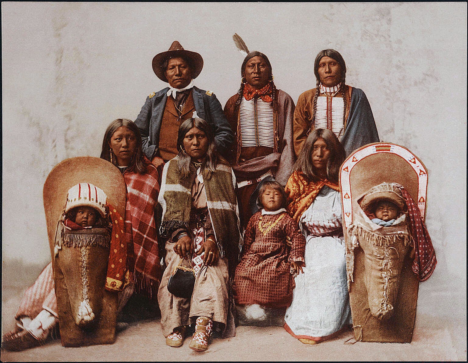 Native American Family Art