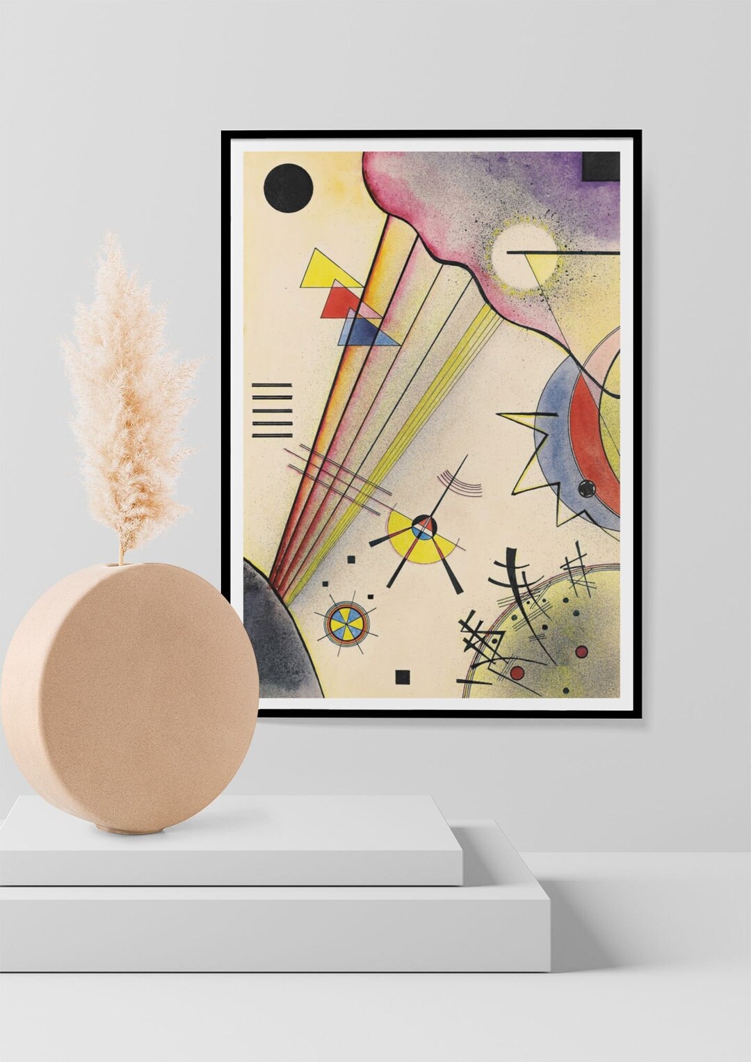 Clear Connection Kandinsky Poster, Kandinsky Print, Wassily Kandinsky ...