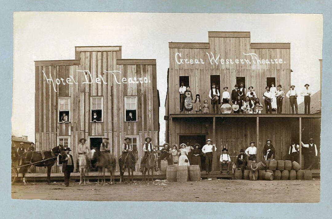 Harrold Texas Saloons 1885 Vintage Photograph, Poster, Print, Wall Art ...