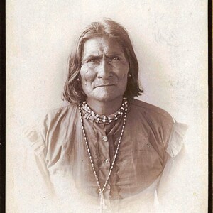 Geronimo, Native American Indian Print, Wall Art - Indigenous Americans ...