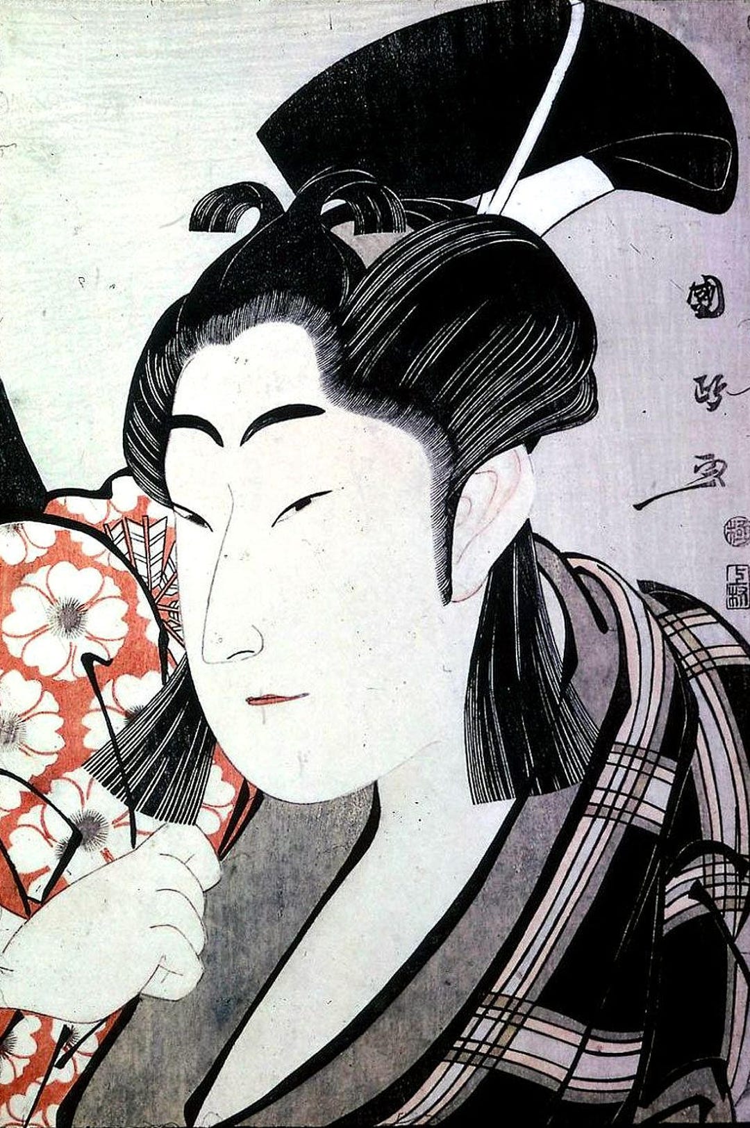 Kabuki Actor Utagawa Kunimasa Vintage Japanese Art, Japanese Art Print ...