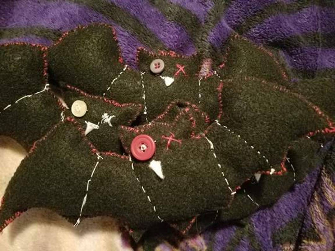 Plushy Bats hand Sewn - Etsy