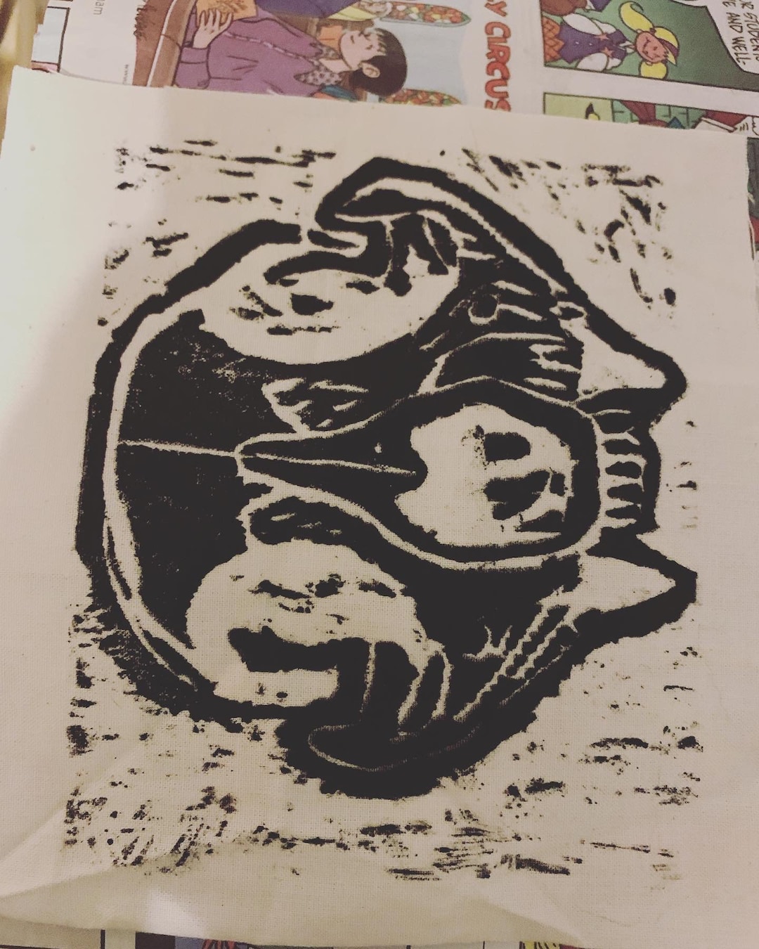 Anatomy Cat Skull Patch - Etsy