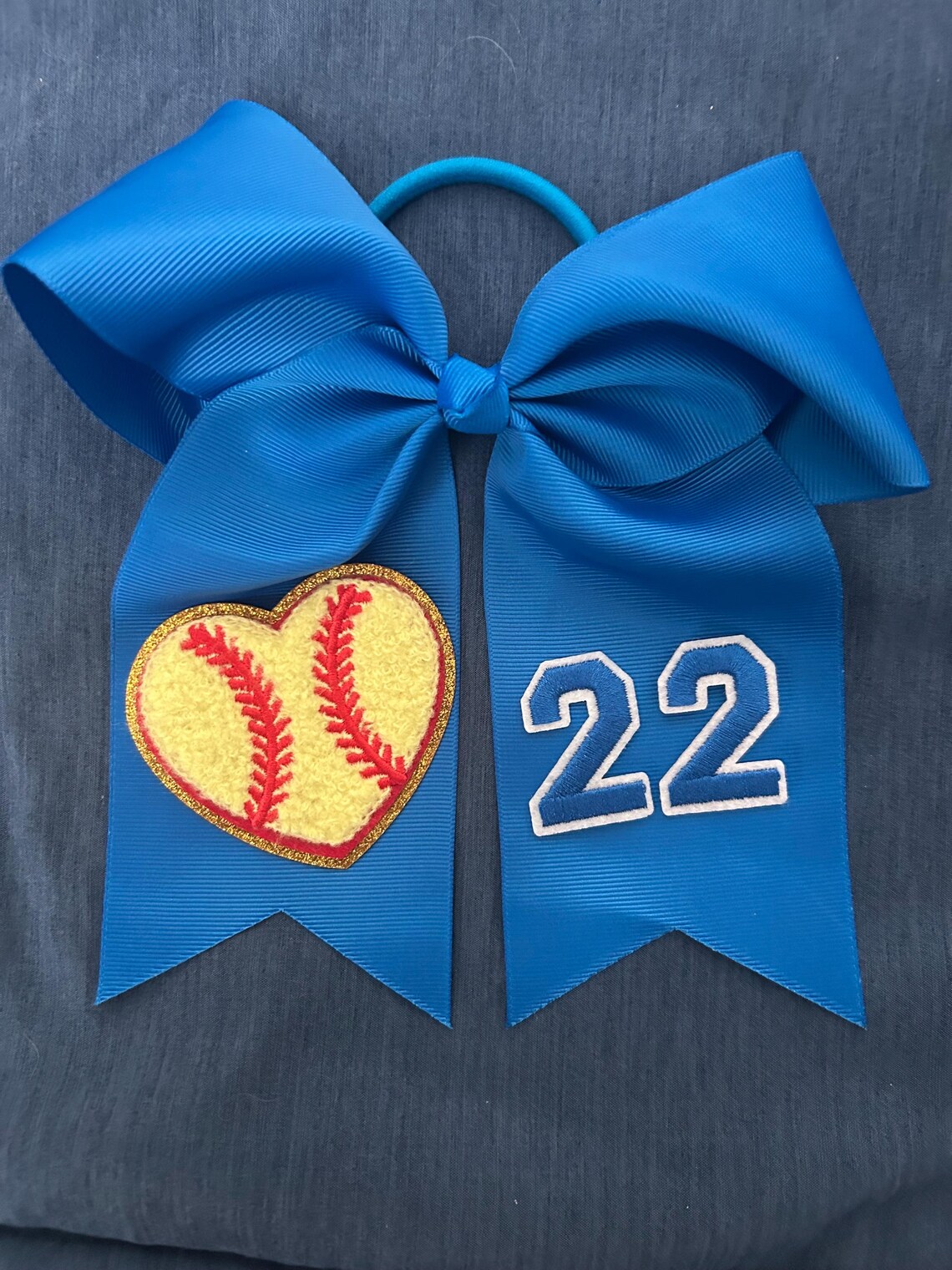 Sport Bow With Patches - Etsy