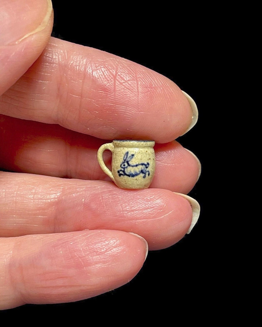 IGMA Jane Graber Pottery - Ultra Rare Sweet Little Bunny Tea Cup ...