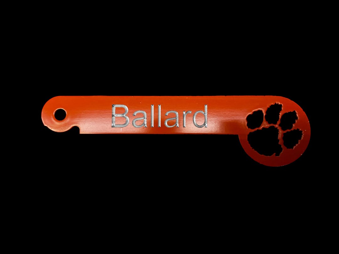 Clemson Logo Customized Mailbox Flag - Etsy
