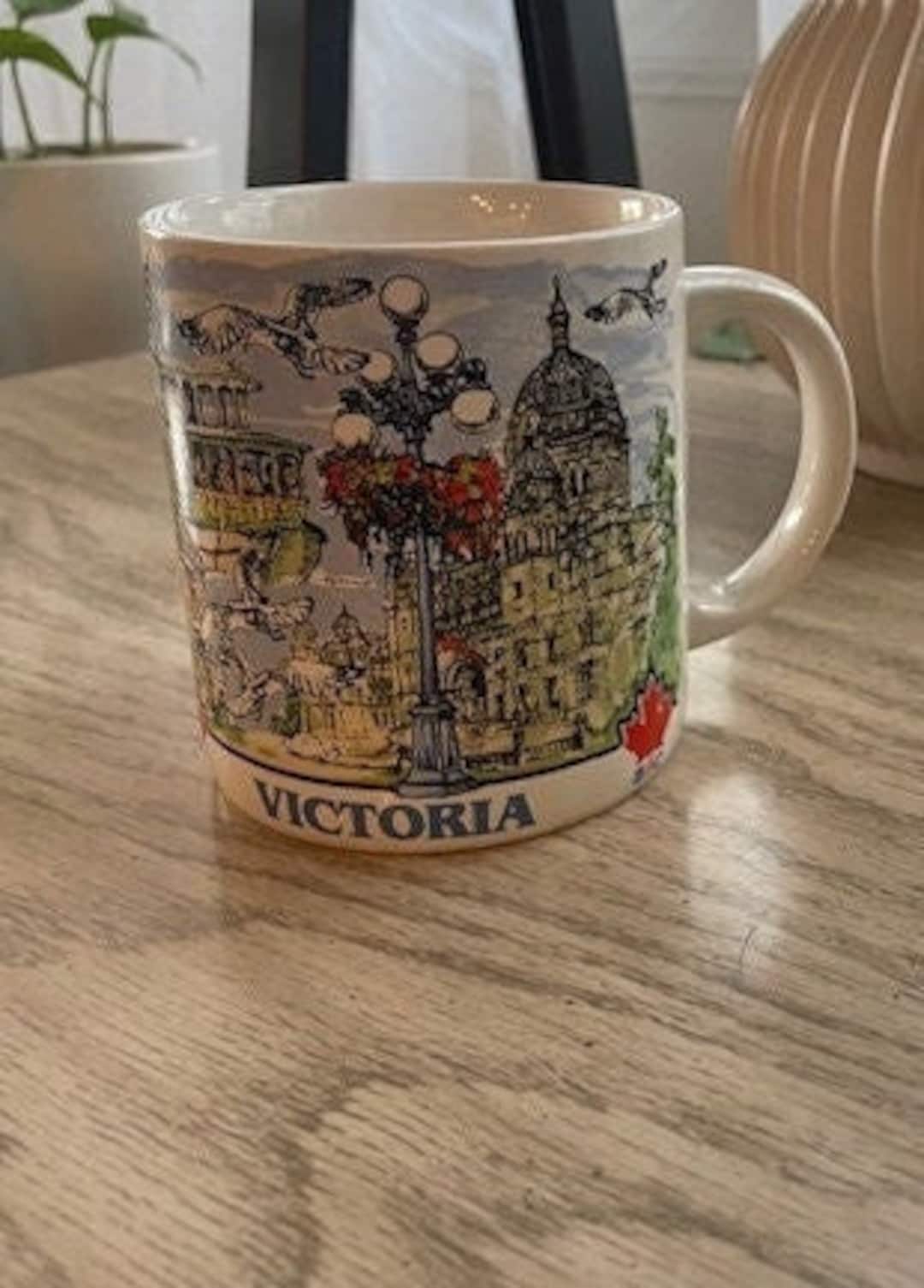Vintage Souvenir, Souvenir Mug, Victoria BC, BC Vintage Cup, Victoria ...