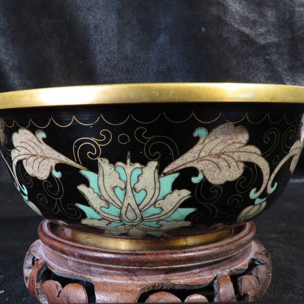 Cloisonne Bowl - Etsy