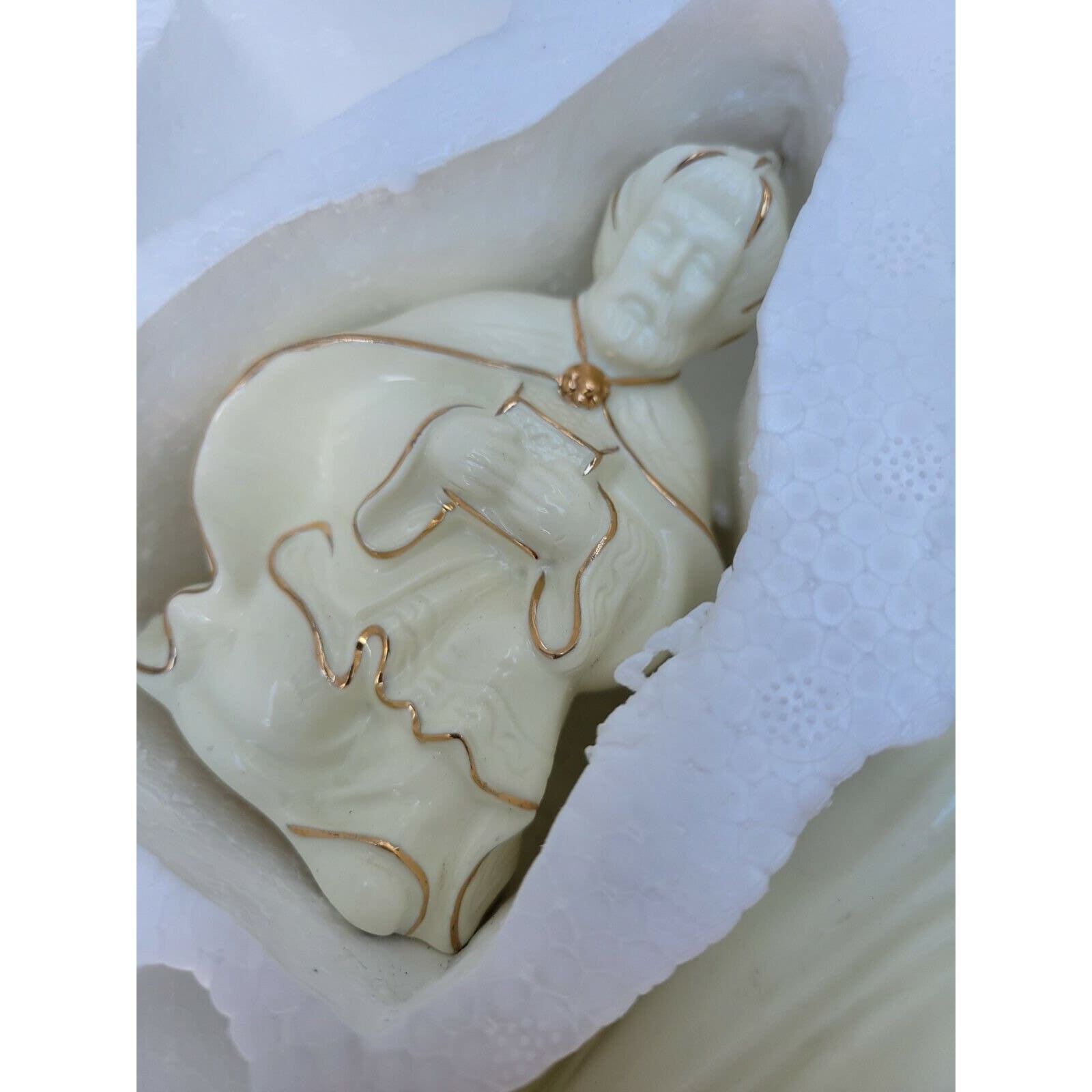 Holiday Lane Vintage 2003 8-piece Christmas Nativity Set Jade Glazed ...