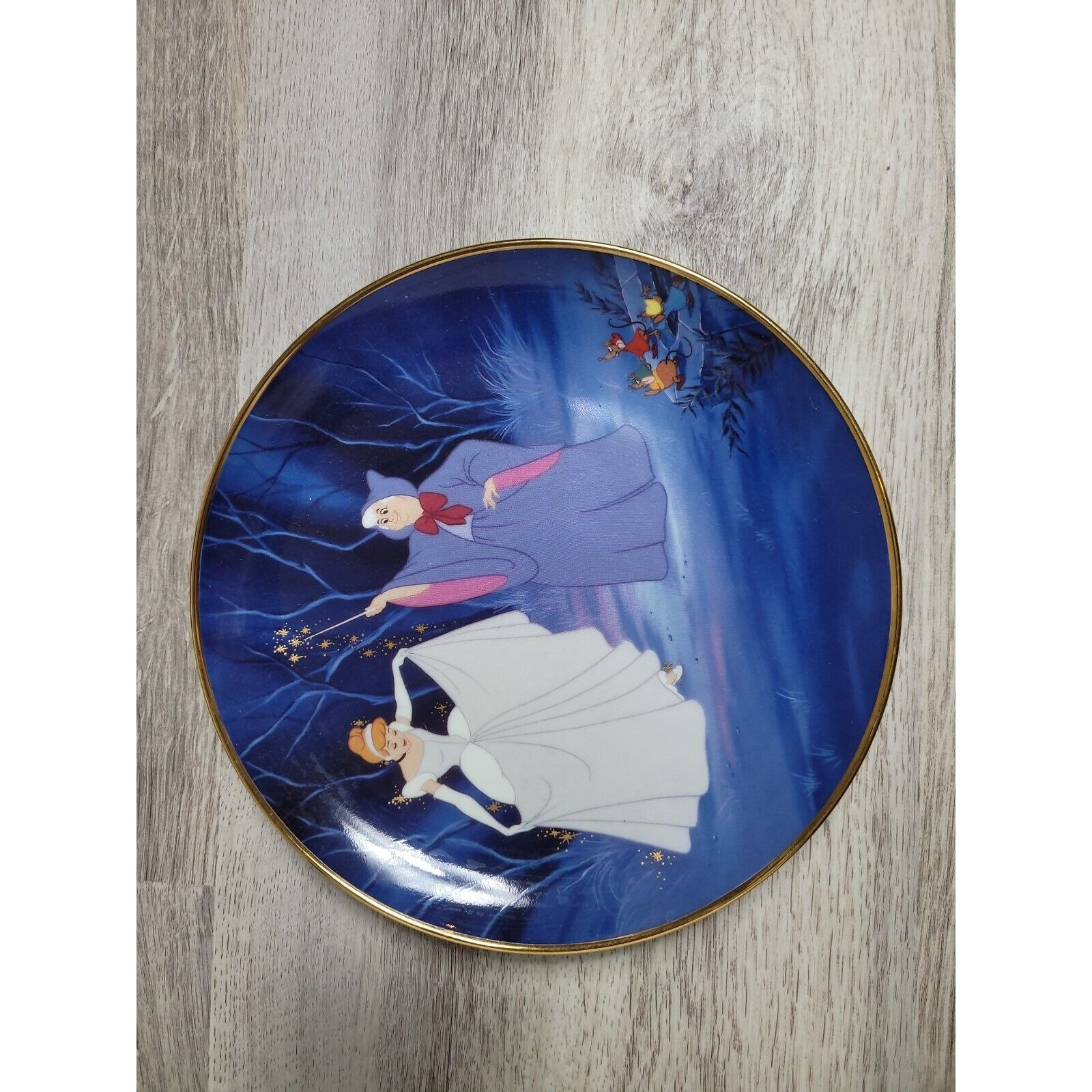 1995 Disney Cinderella 45th Anniversary Commemorative 8 Plate - Etsy