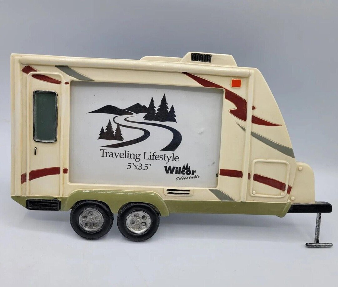 5th Wheel Camper RV Photo Frame Travel Trailer Wilcor Collectible Frame ...
