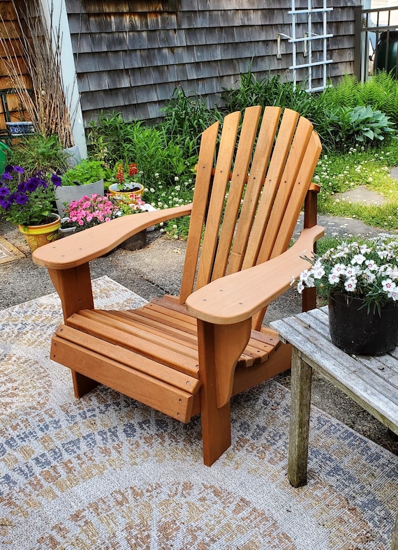 Low Profile Adirondack Chair Vcarve Pro File for Download Etsy