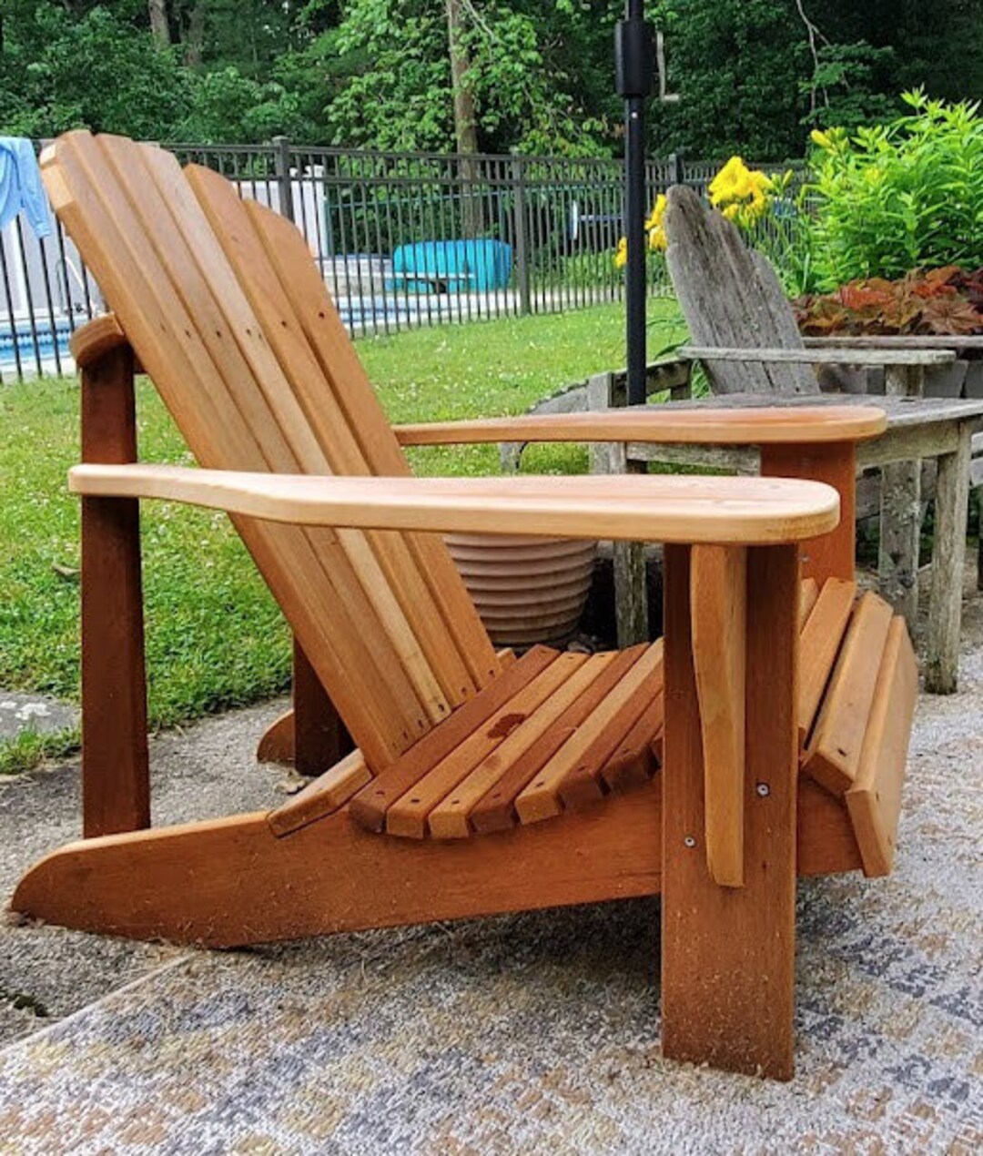 Low Profile Adirondack Chair Vcarve Pro File for Download - Etsy