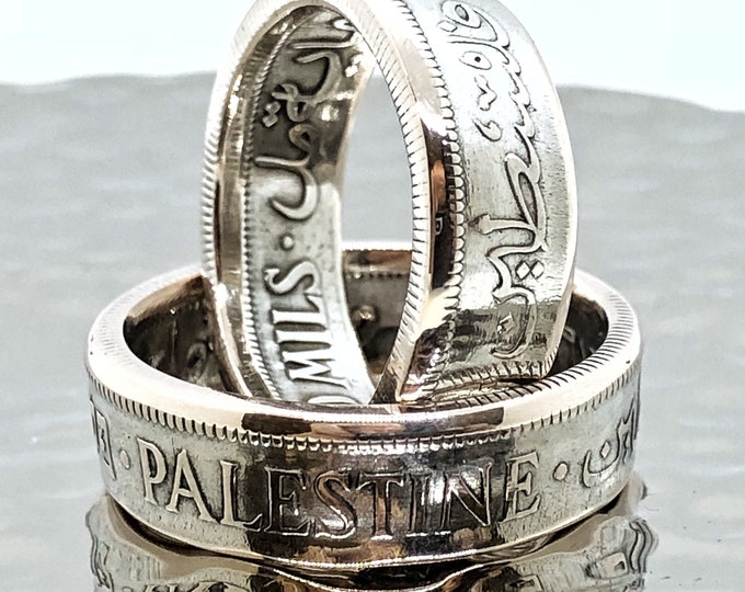 Limited Edition Palestine Palestinian Ring Casted From Authentic Silver ...