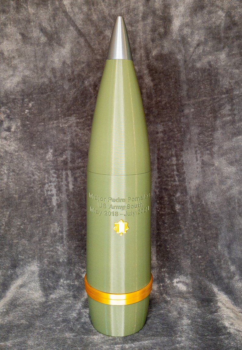 Whiskey Display 155mm HE Artillery Shell/Military | Etsy