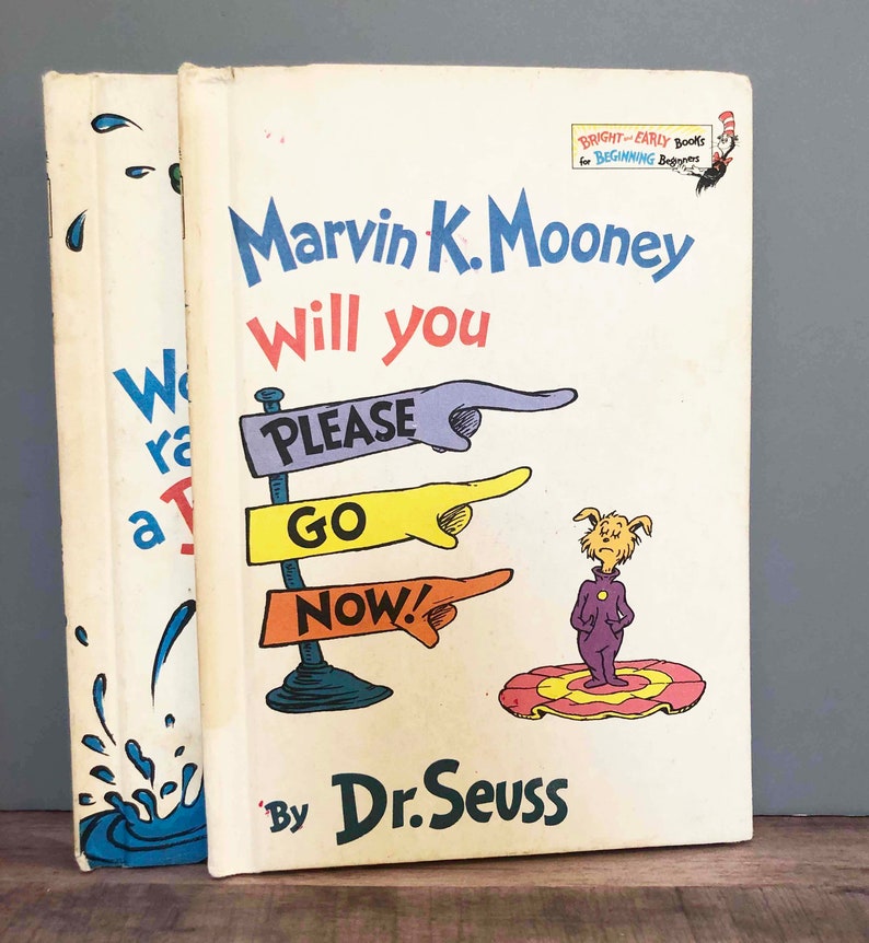 You Choose-vintage Dr. Seuss Books-cat in the Hat, Mr. Brown Can Moo ...