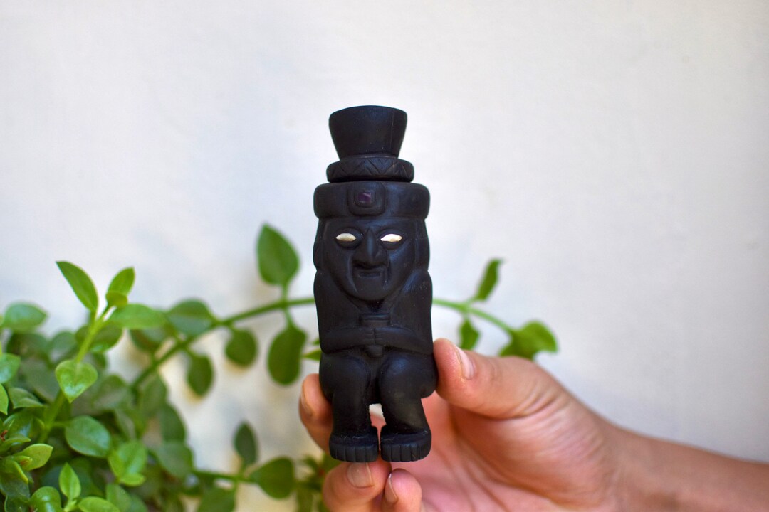 Rare Antique Peruvian Tribal Rapeh Rape Kuripe Snuff Container - Etsy