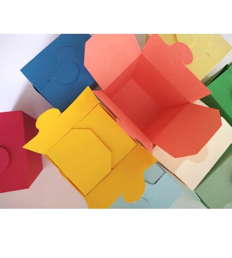 Takeout Favor Boxes: Cardstock Cardboard Paper Treat Favor Candy ...