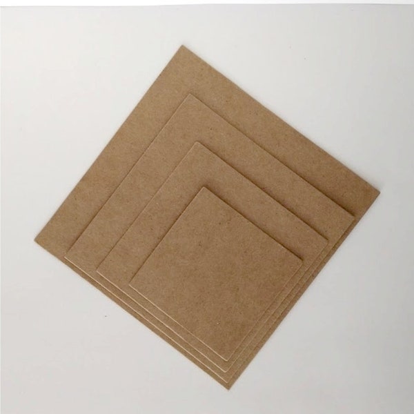 Chipboard Cards - Etsy